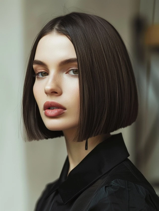 Modern Bob Haircuts Designed to Boost Fine Hair Texture Jawdrop Ink
