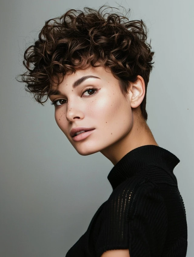 Modern Curly Pixie Hairstyles Every Woman Will Love to Try Jawdrop Ink