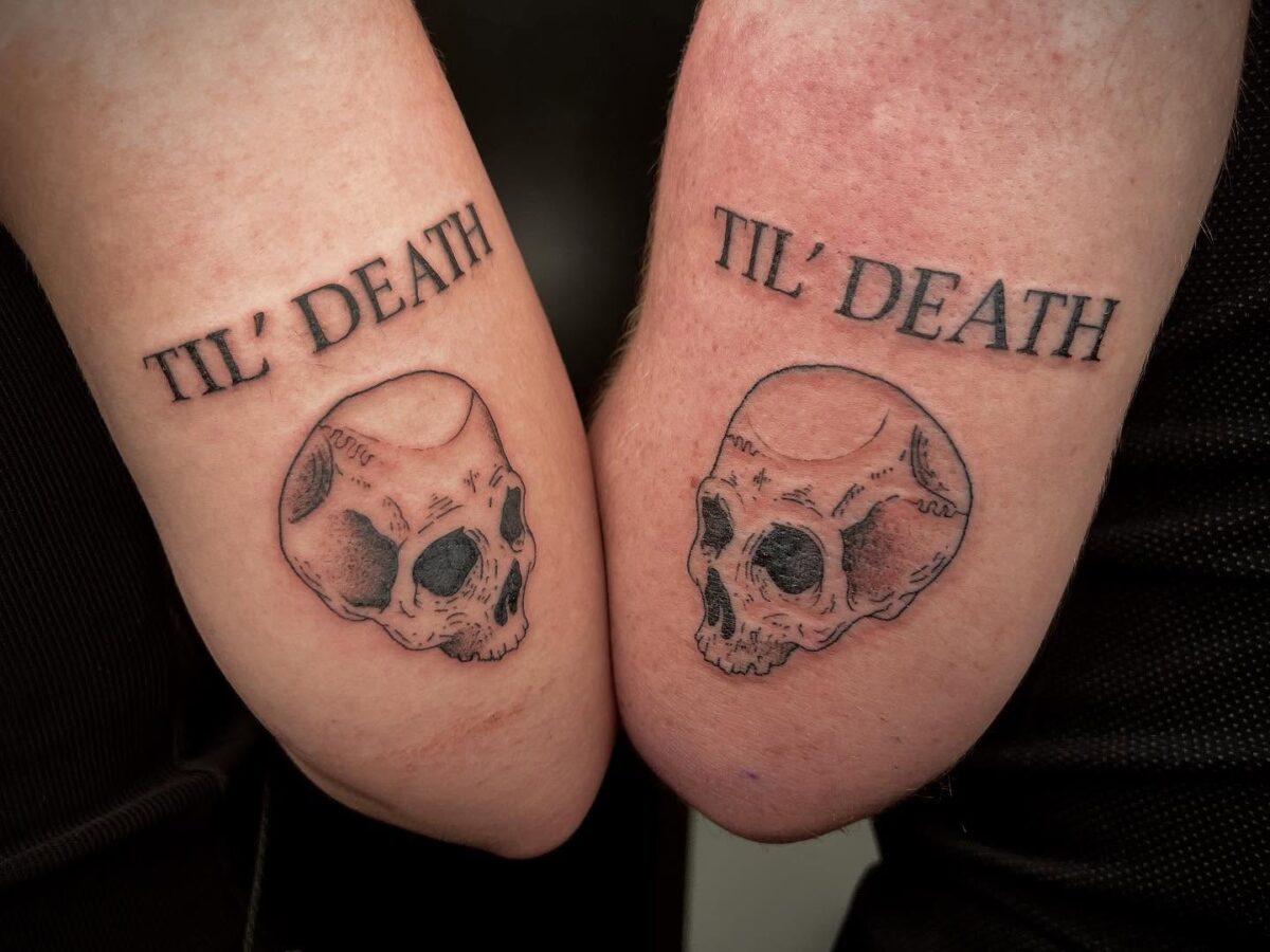 25+ Minimalist Matching Couple Tattoo Ideas Jawdrop Ink