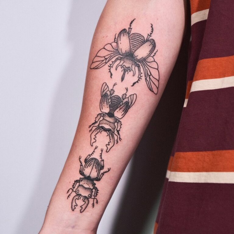 30+ Bug Tattoo Ideas - Creepy, Crawly, and Captivating Jawdrop Ink