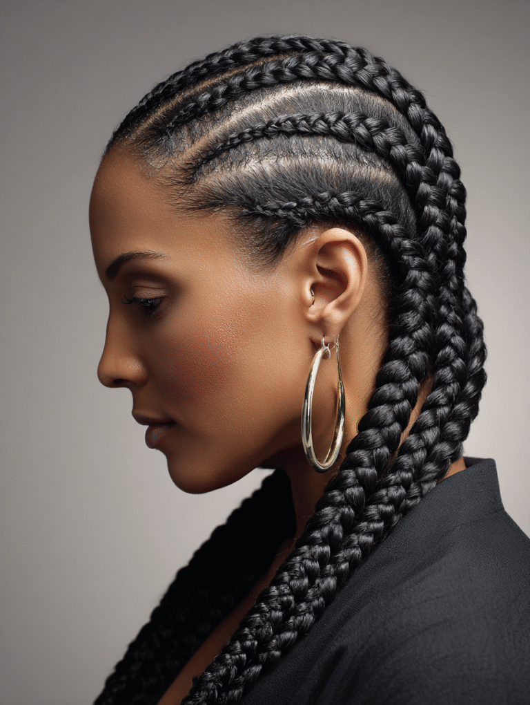 18 Braided Cornrow Hairstyles That Stay Neat Fresh and Fashionable ...