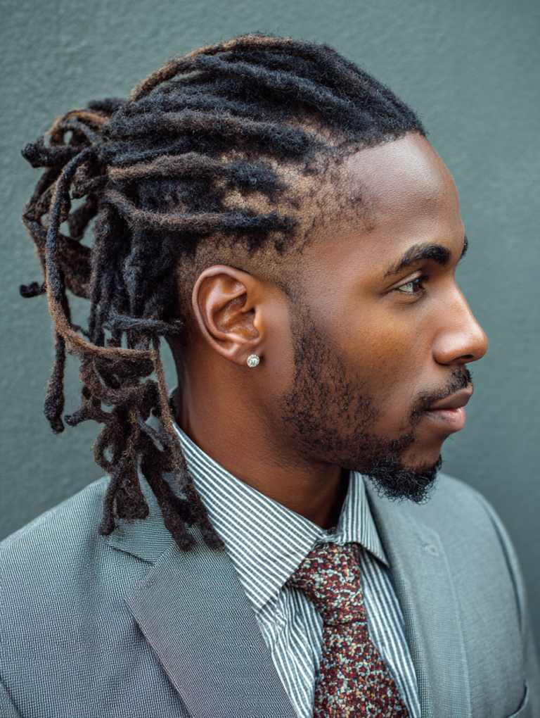 18 Stylish Locs Hairstyles for Men That Highlight Natural Texture ...