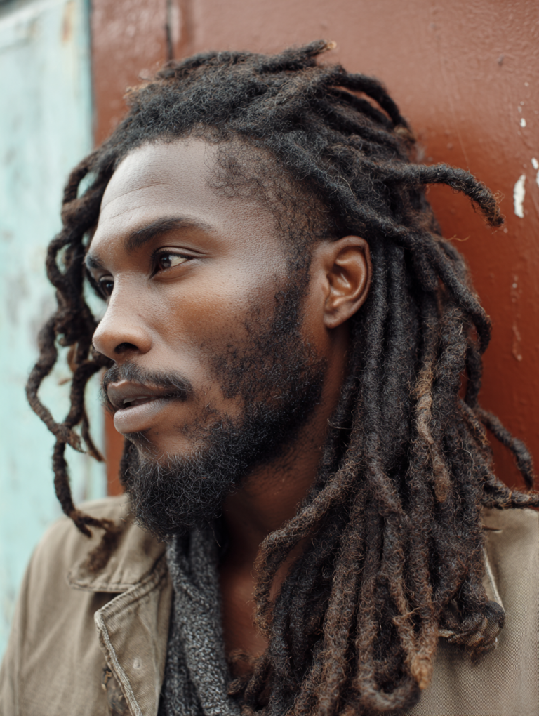 18 Stylish Locs Hairstyles for Men That Highlight Natural Texture ...
