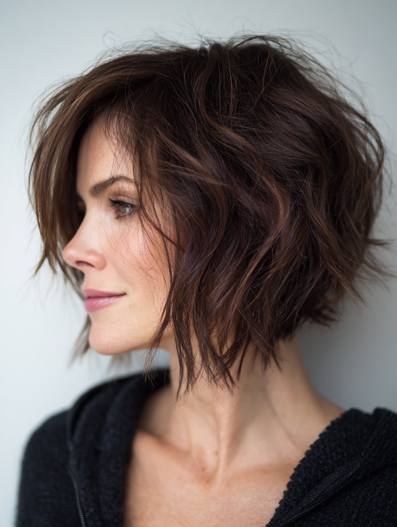 19 Choppy Bob Hairstyles That Create a Fresh Modern Effortless Look ...