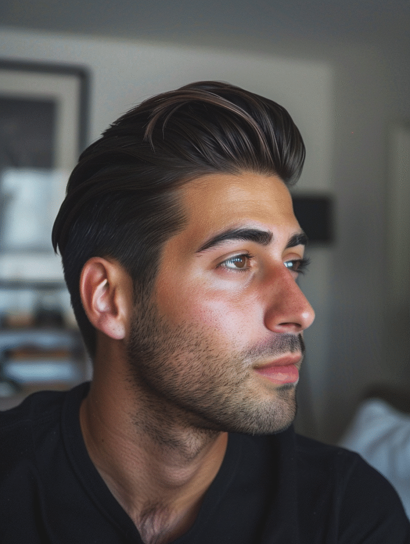 18 Sharp Slick Back Hairstyles for Men That Create a Clean Polished ...