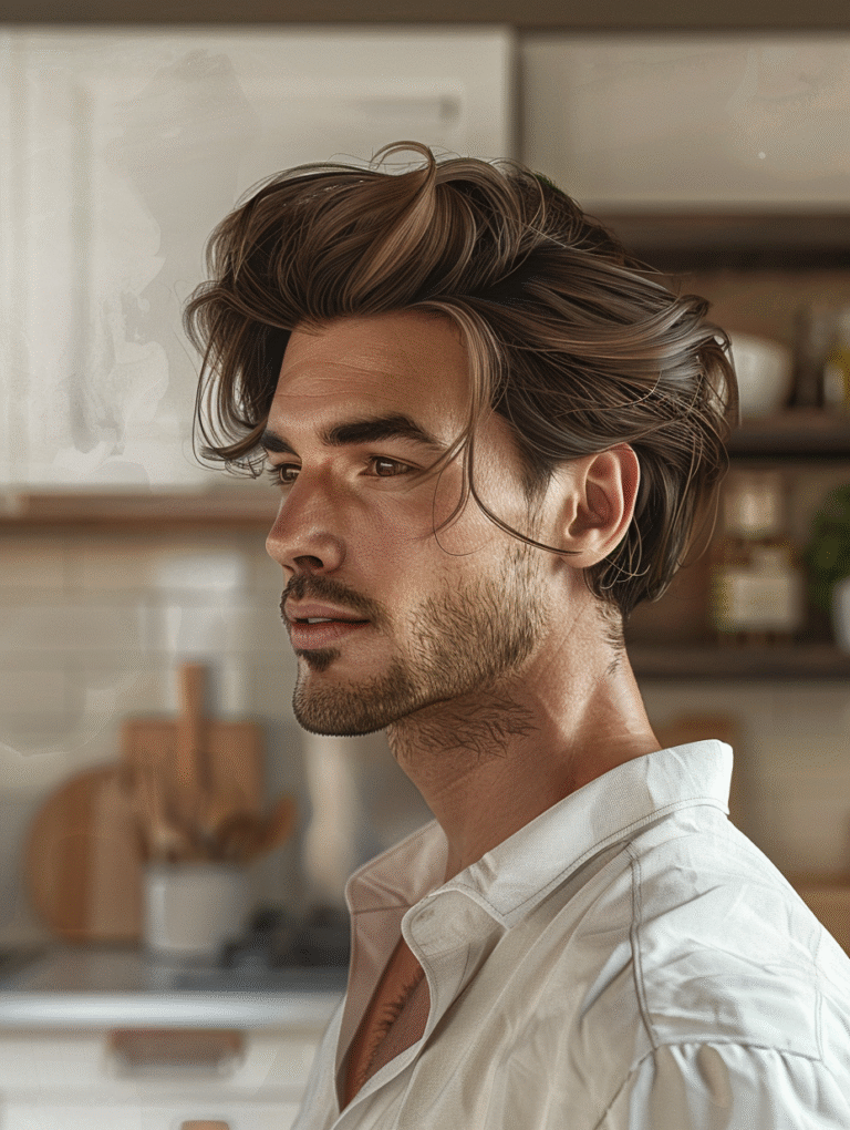 18 Sharp Slick Back Hairstyles for Men That Create a Clean Polished ...