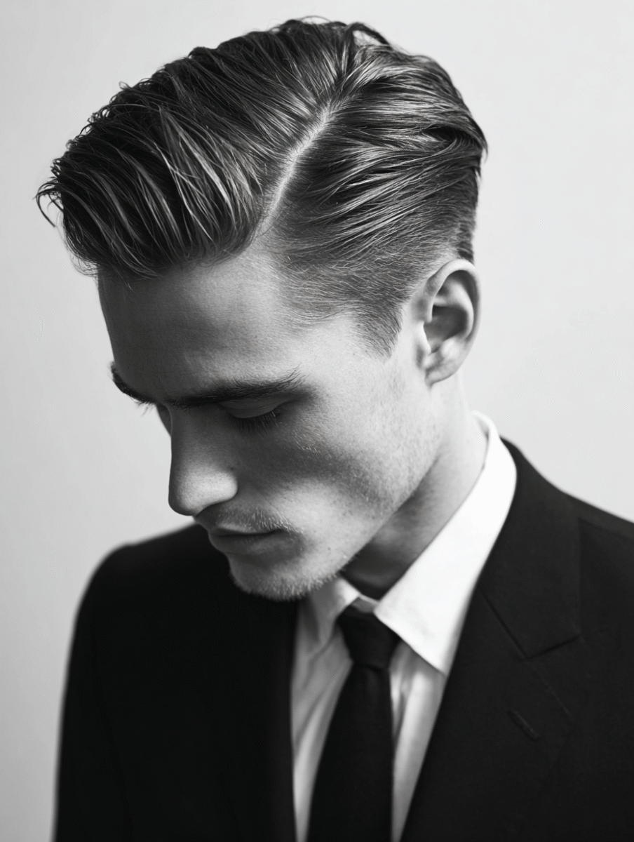 18 Sharp Slick Back Hairstyles for Men That Create a Clean Polished ...