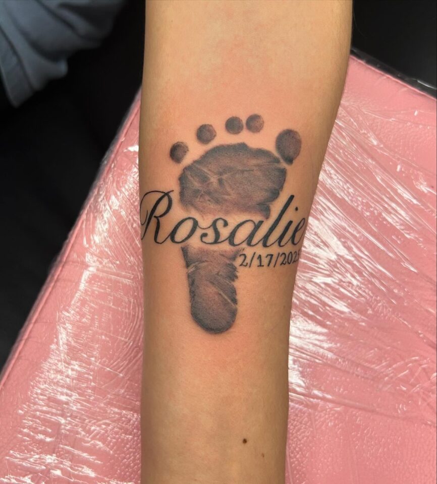 12+ Baby Footprint Tattoo Ideas That Hold a Lifetime of Love Jawdrop Ink