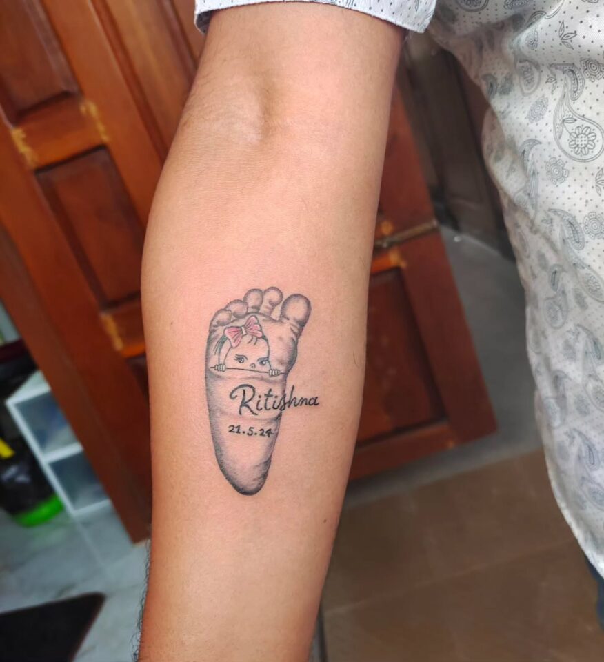 12+ Baby Footprint Tattoo Ideas That Hold a Lifetime of Love Jawdrop Ink