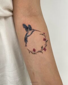 17+ Graceful Hummingbird Tattoos That Symbolize Joy and Freedom Jawdrop Ink