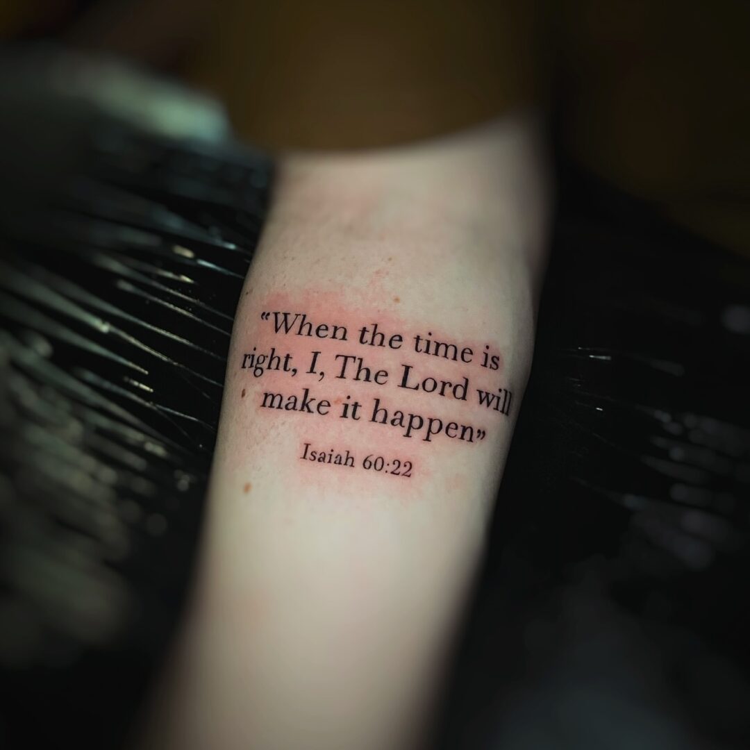 17 Inspirational Bible Verse Tattoos for Faith and Strength Jawdrop Ink