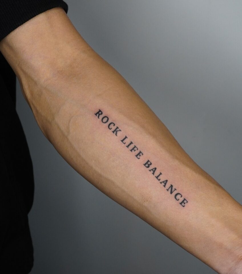 13 Creative Word Tattoo Ideas for Deep Personal Meaning Jawdrop Ink