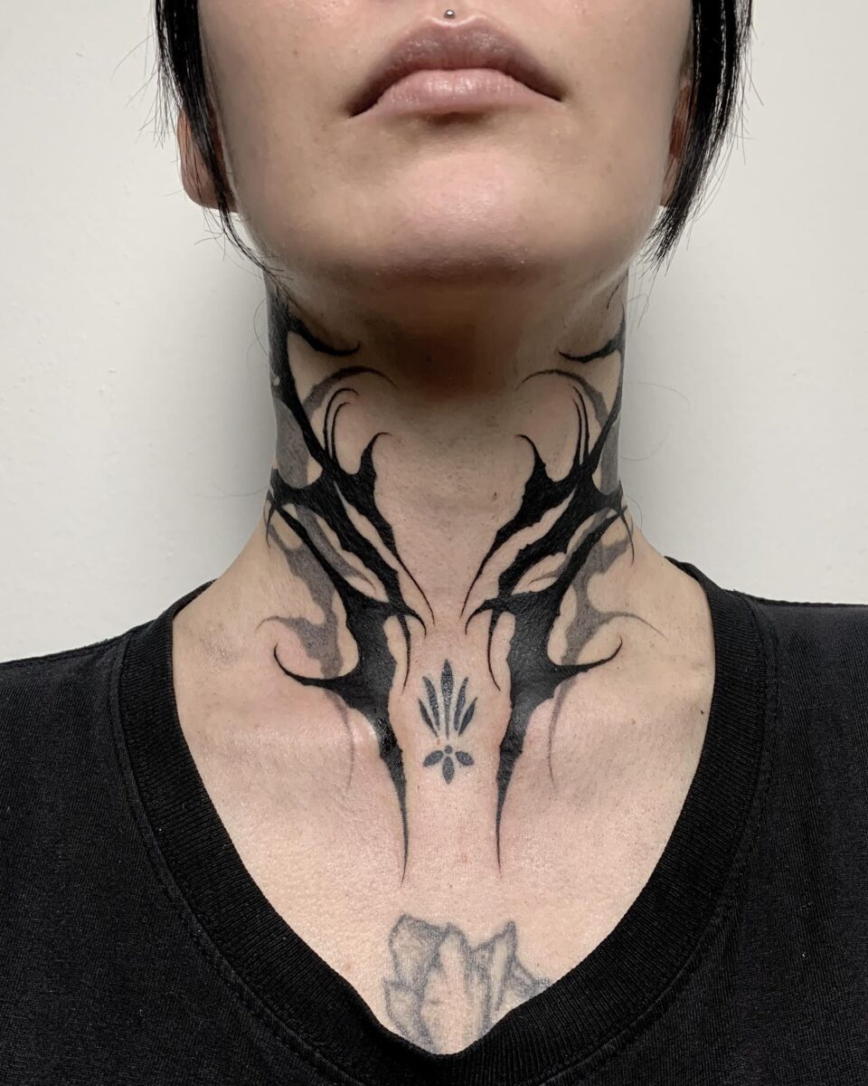 15+ Bold Neck Tattoo Ideas for a Striking Look Jawdrop Ink