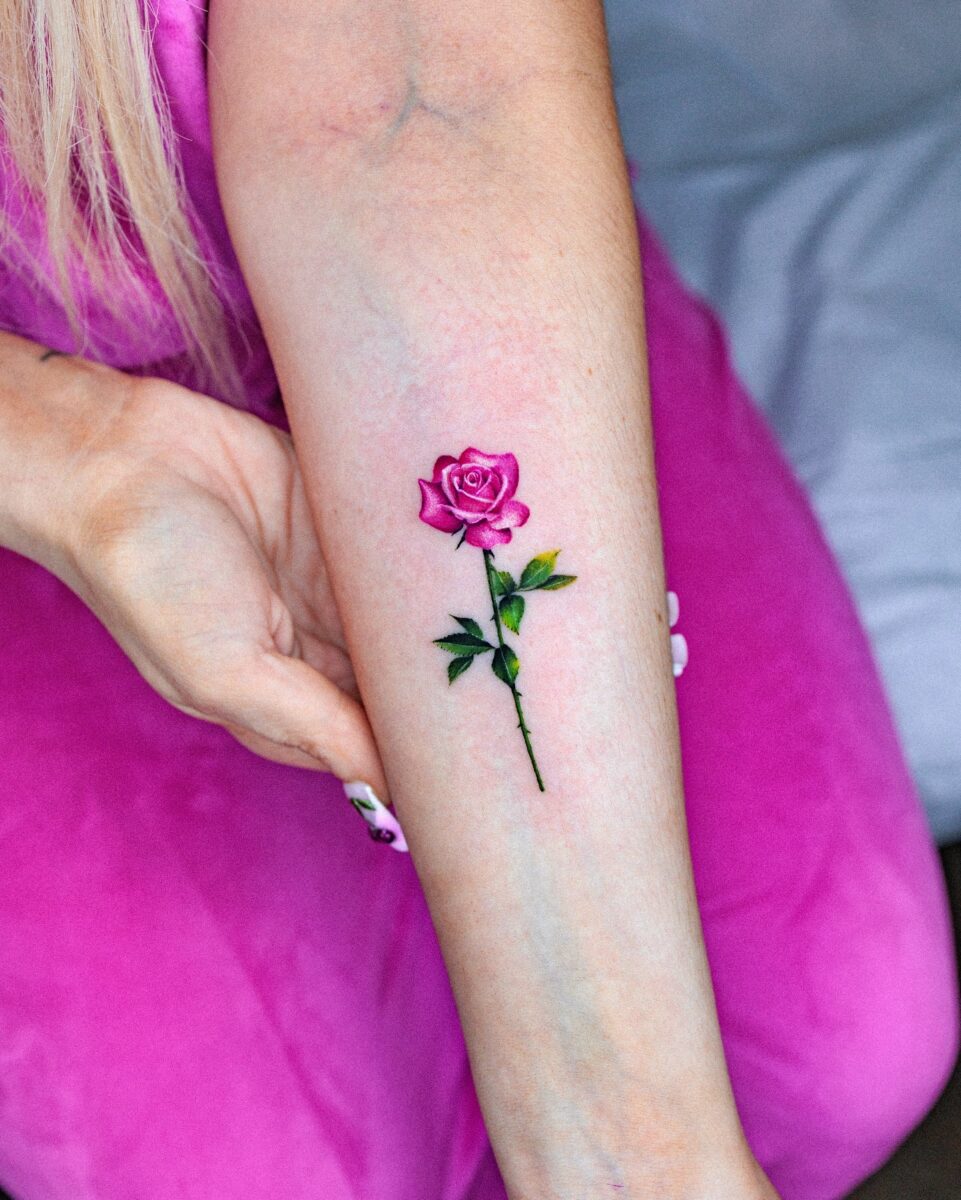 16 Beautiful Rose Tattoo Ideas for Women to Try Now Jawdrop Ink